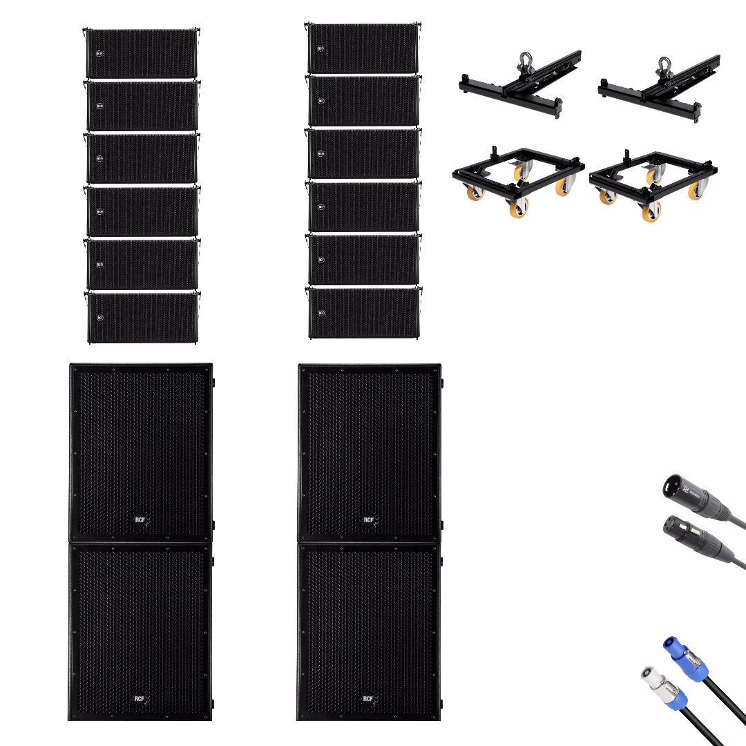 RCF HDL 6-A Line Array Set Performer