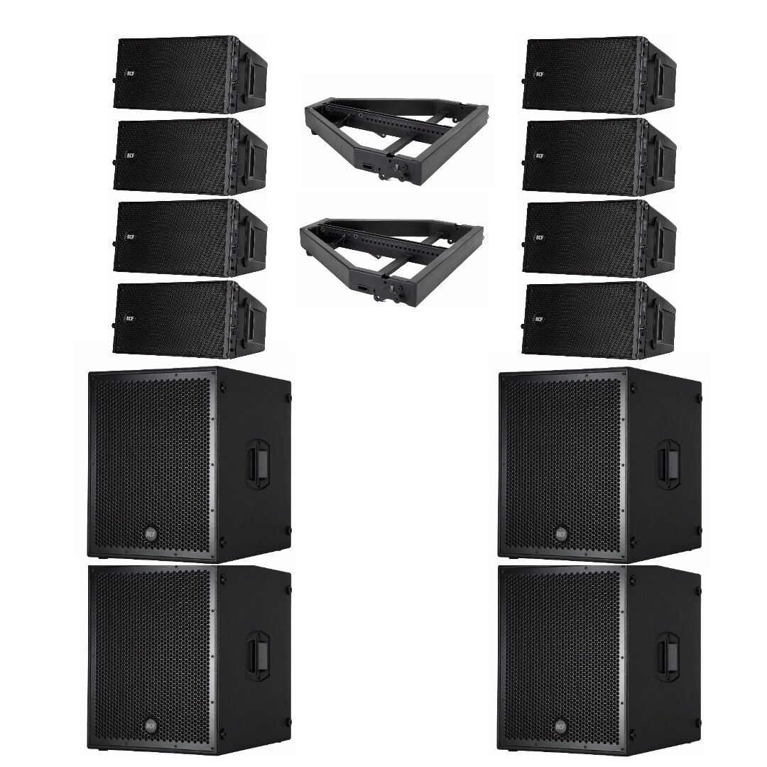 RCF HDL 10-A Line Array Set Open Air