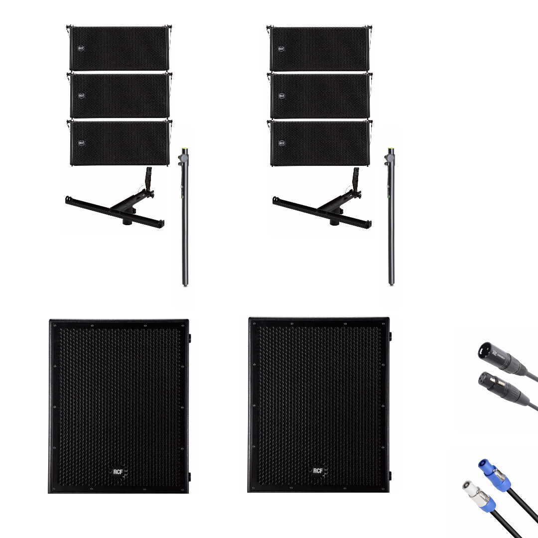 RCF HDL 6-A Basic Line Array Set
